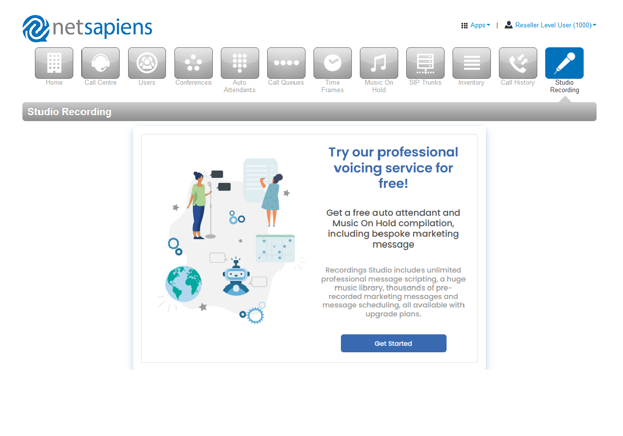Integrating with NetSapiens